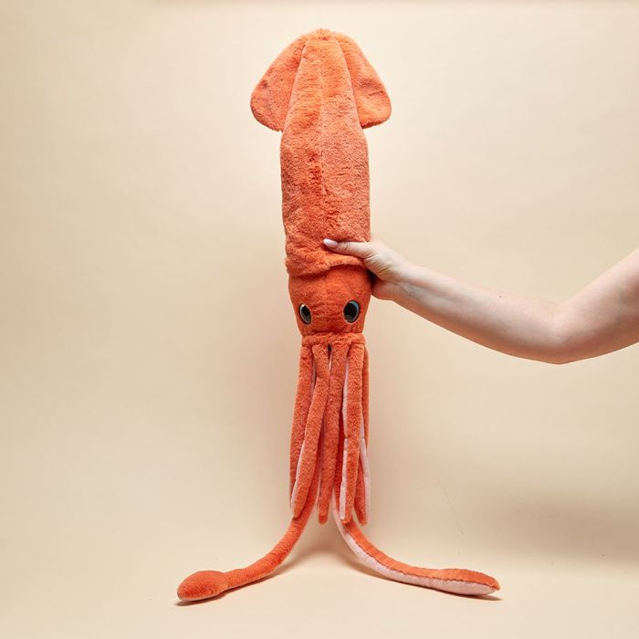 large squid plush